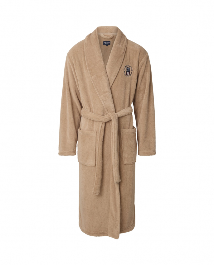 Lexington Morgonrock Lesley Fleece Beige | Sängvaruhuset Elg
