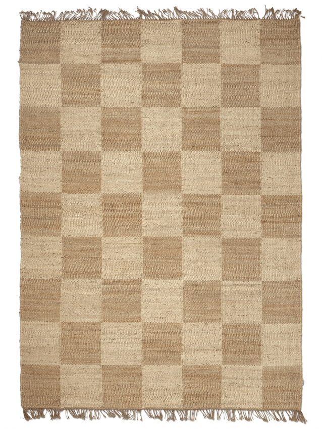 Classic Collection Matta Jute Squares Natural Jute | Sängvar