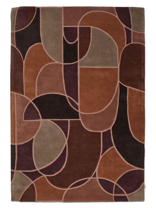 Classic Collection Matta Modern Abstract Multi Rost | Sängva