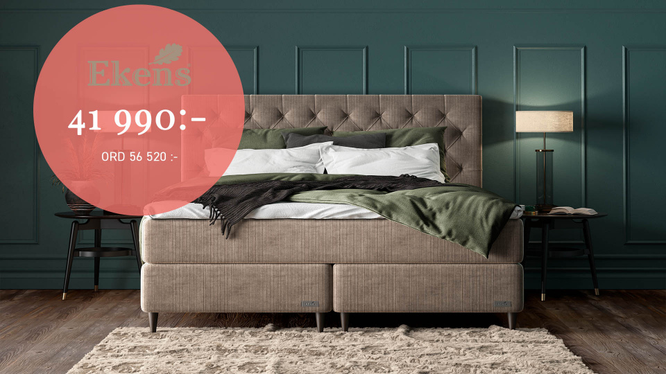 Ekens Sängar - Köp din Ekens-säng här | Sängvaruhuset Elgen